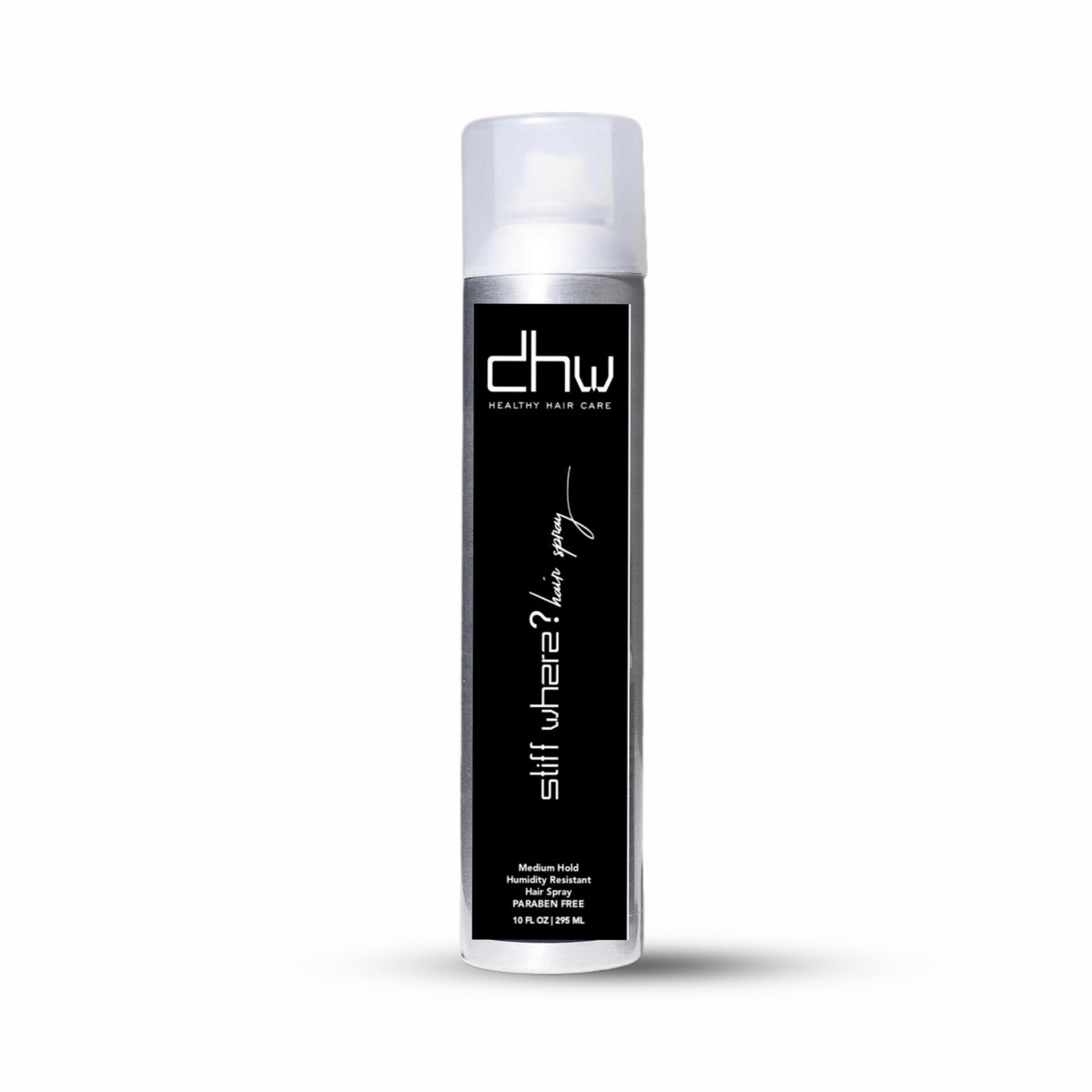STIFF WHERE? HAIR SPRAY – D.H.W. Healthy Hair
